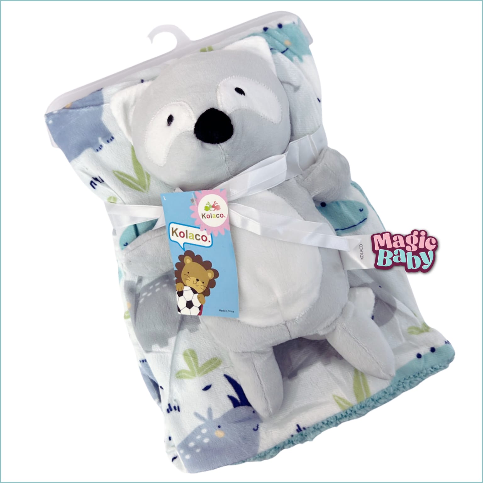 Cobija Con Peluche De Apego – Magic Baby